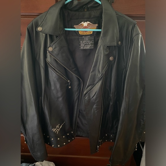Harley-Davidson | Jackets & Coats | Harley Davidson Leather Jacket ...